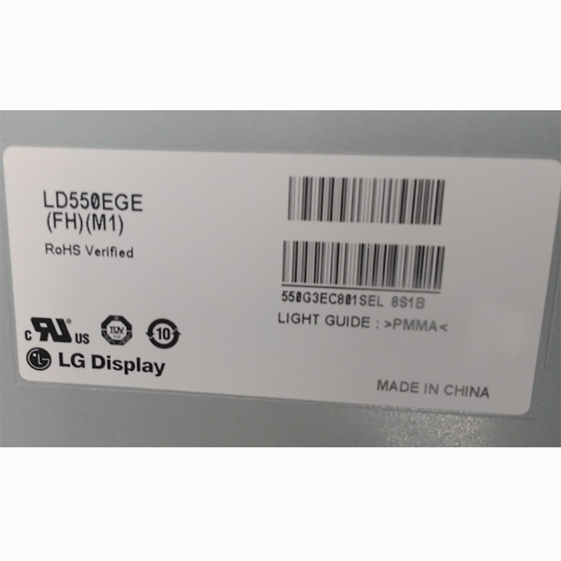 55 inch LCD panel LD550EGE-FHM1 brand new A grade FHD 700 nit 60Hz